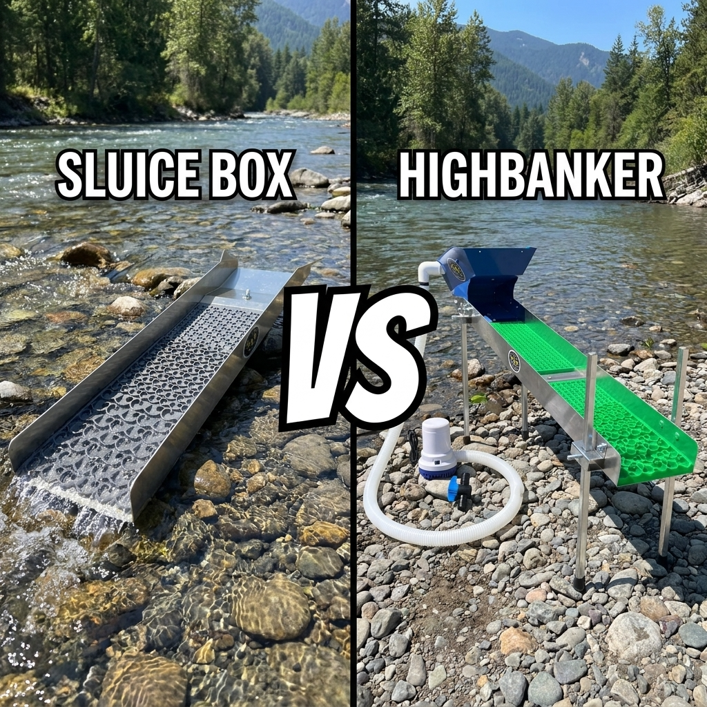 Sluice Box vs Highbanker: How to Choose the Right Setup for Canadian G ...